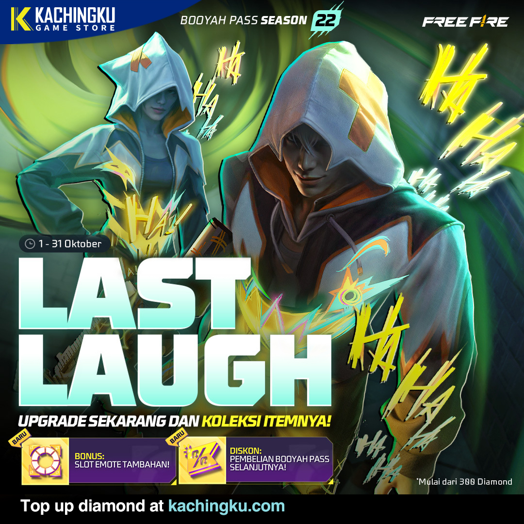Free Fire Last Laugh Bundle Revealed – Booyah Pass Season 22